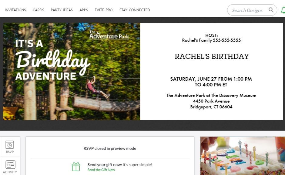Birthday Party Invitations for Your Adventure Park Event - The ...